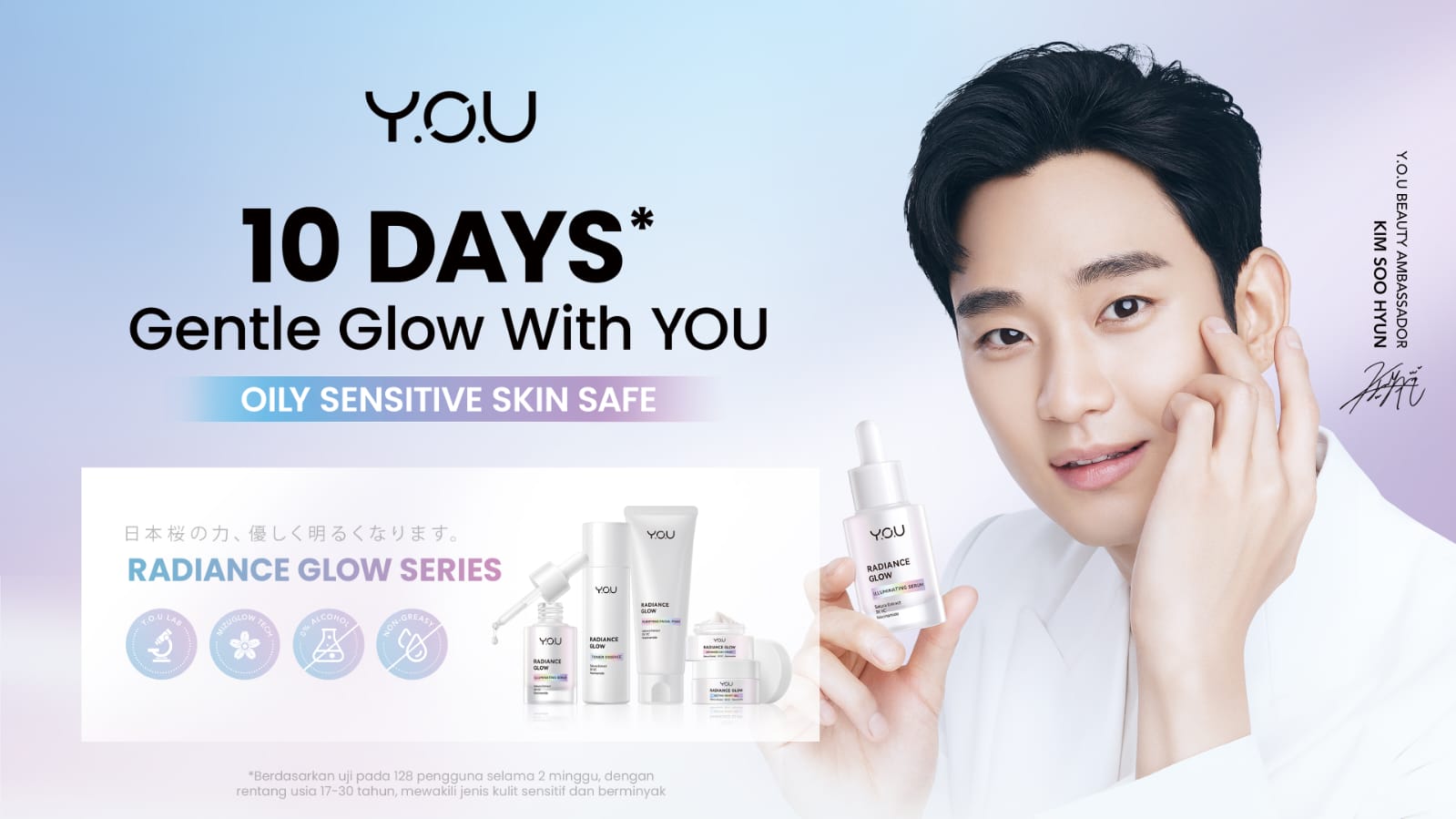 YOU Beauty Luncurkan Radiance Glow Series dengan Inovasi MizuGlow Tech ...
